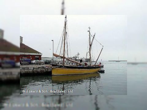 1904 Lugger.Wooden Cornish Lugger.Traditional Sailing for sale. View ...