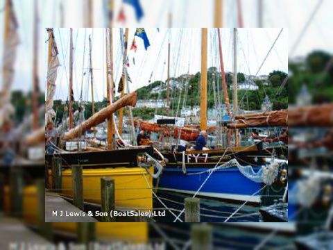 1904 Lugger.Wooden Cornish Lugger.Traditional Sailing for sale. View ...