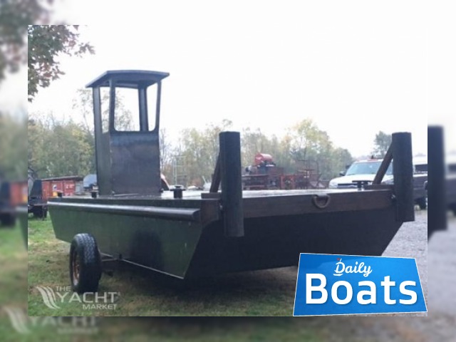 2018 Commercial Boats New Steel Work Barge W/Wheelhouse for sale. View ...