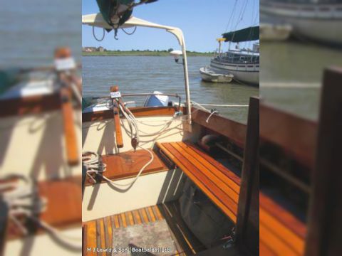 2000 Tosher Design.Gaff Cutter.19Ft Clinker Sailing B for sale. View ...