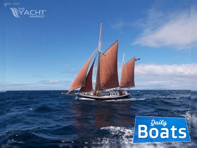 Traditional gaff steel ketch for sale - Daily Boats