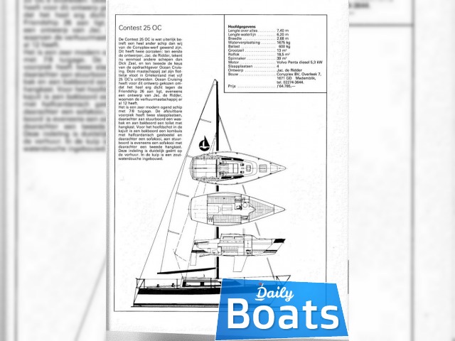 1982 Contest 25 Oc for sale. View price, photos and Buy 1982 Contest 25 ...