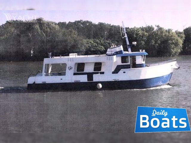 2003 Custom Built 2003 57 X 18 X 6.5 Steel Built Trawler/ Live Aboard ...