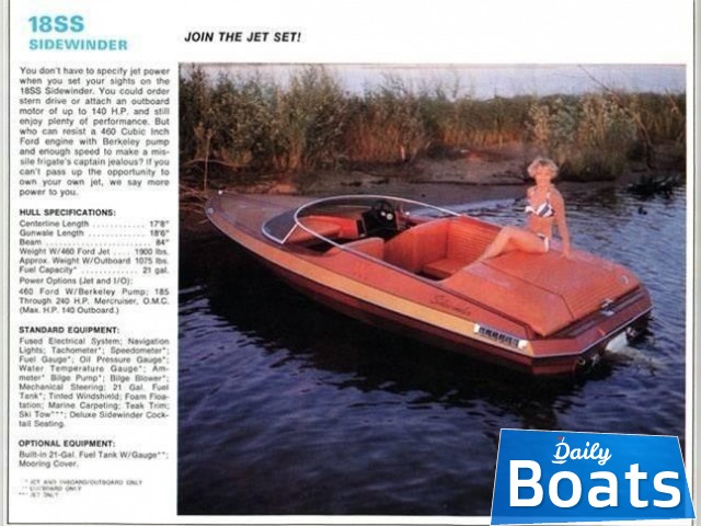 1978 Sidewinder 18 Jet Boat for sale. View price, photos and Buy 1978 ...