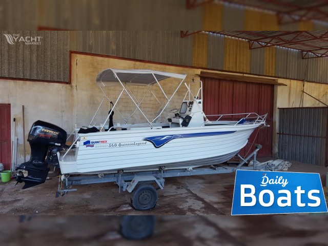 Quintrex 560 quinnie legend for sale in Asia - Daily Boats