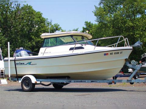 Arima sea ranger 19 hardtop trailer for sale - Daily Boats