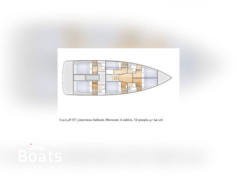 2022 Jeanneau 47 Sun Loft for sale. View price, photos and Buy 2022 ...