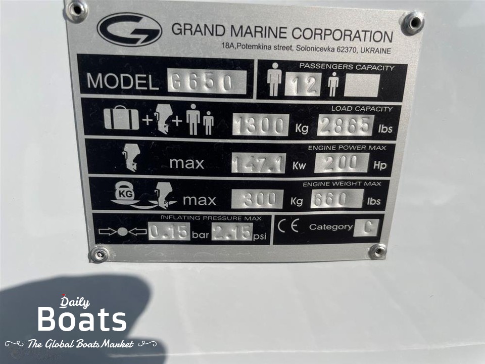 2021 Grand G650 for sale. View price, photos and Buy 2021 Grand G650 ...