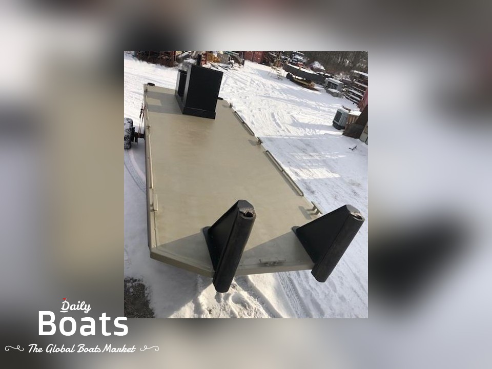 2021 Commercial Boats Steel Work Barge With Push Knees. Console And ...