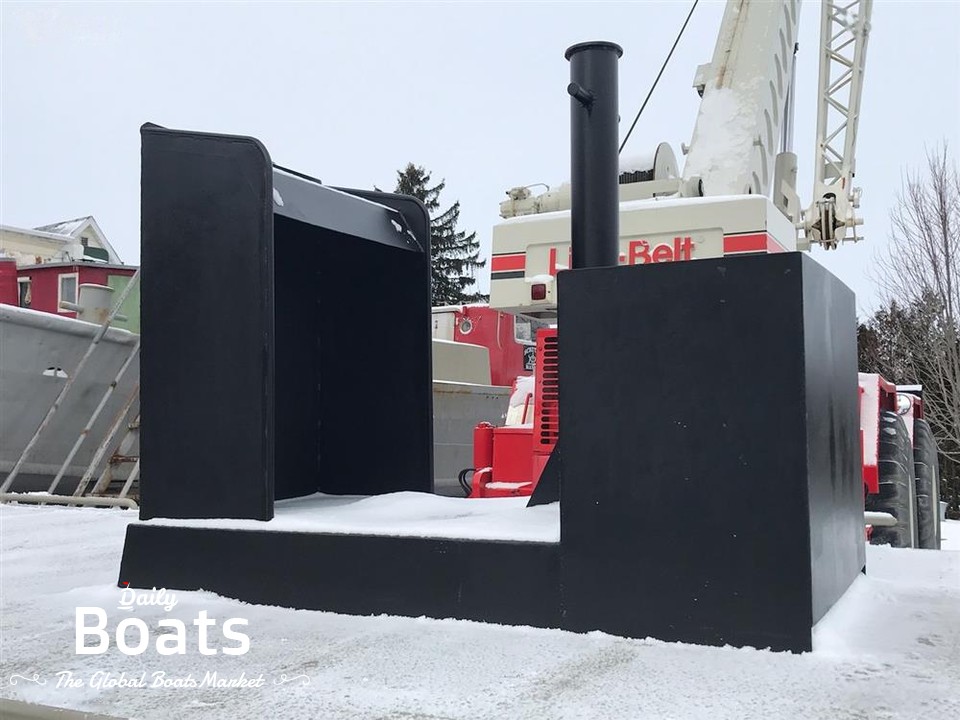 2021 Commercial Boats Steel Work Barge With Push Knees. Console And ...