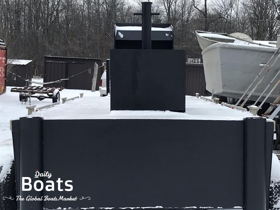 2021 Commercial Boats Steel Work Barge With Push Knees. Console And ...