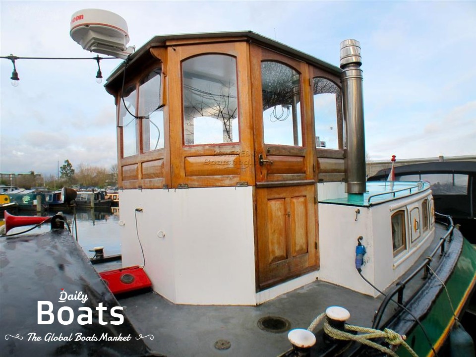 1905 Houseboat Dutch Barge 20M With London Mooring for sale. View price ...