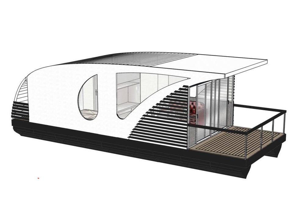 2022 FloatNest Houseboats Mini Luxury Floating for sale. View price ...