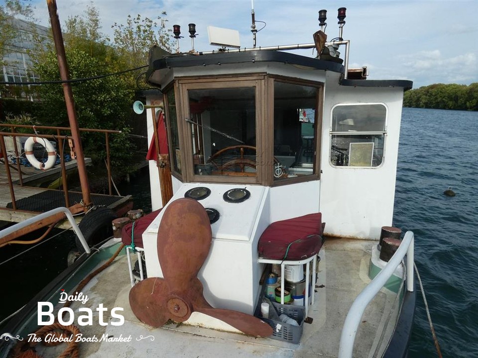1913 Houseboat Liveaboard Converted Tug for sale. View price, photos ...