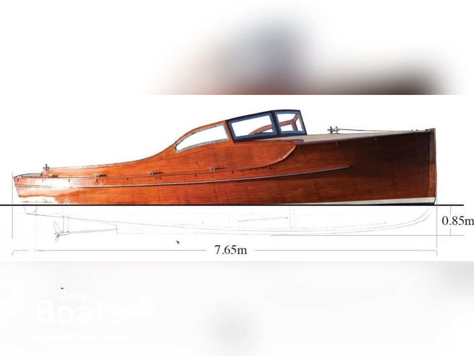 1925 Pelle Petterson Vintage Motor Launch for sale. View price, photos ...