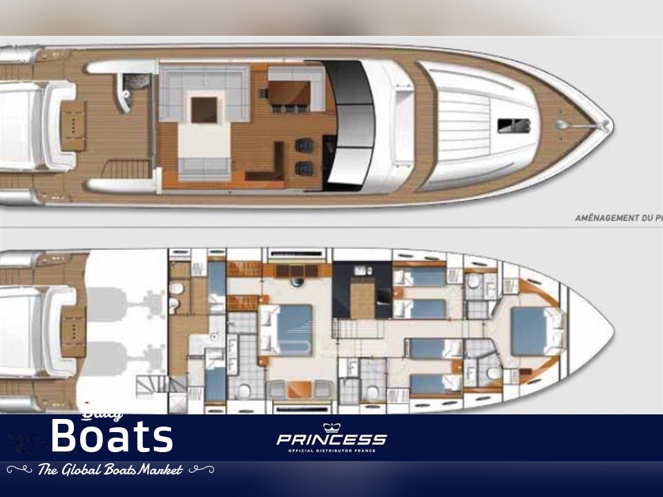 2008 Princess V85 for sale. View price, photos and Buy 2008 Princess ...