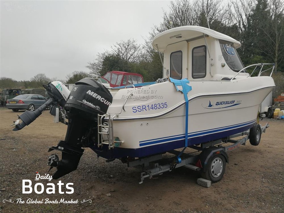 2007 Quicksilver Boats 580 Pilothouse for sale. View price, photos and ...
