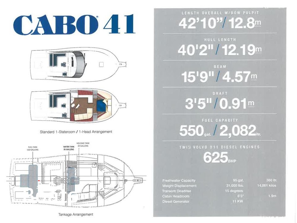 2019 Cabo Boats 41 Express Cruiser for sale. View price, photos and Buy ...