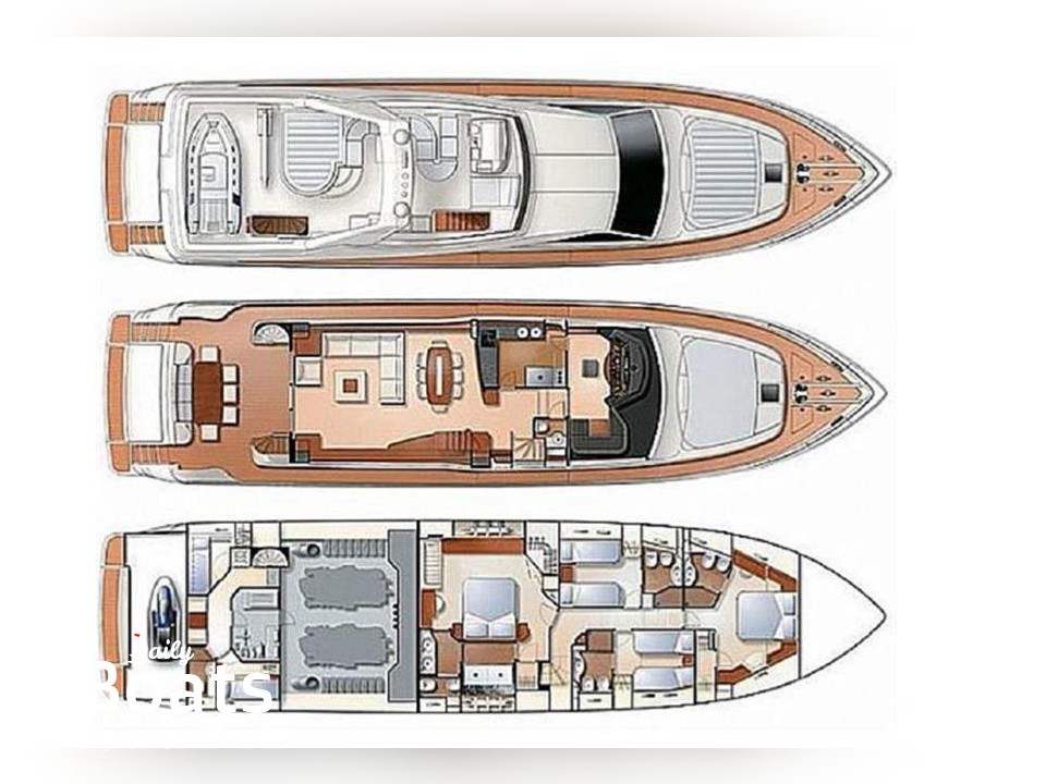 2007 Ferretti Yachts 830 for sale. View price, photos and Buy 2007 ...