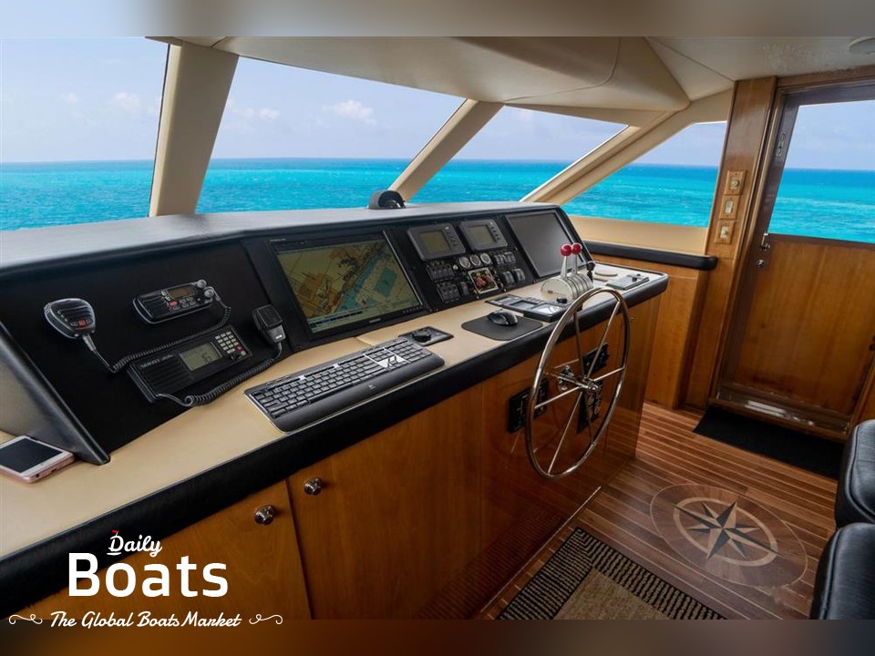 2002 Hatteras Yachts Sport Deck Motor for sale. View price, photos and ...