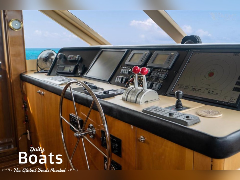 2002 Hatteras Yachts Sport Deck Motor for sale. View price, photos and ...