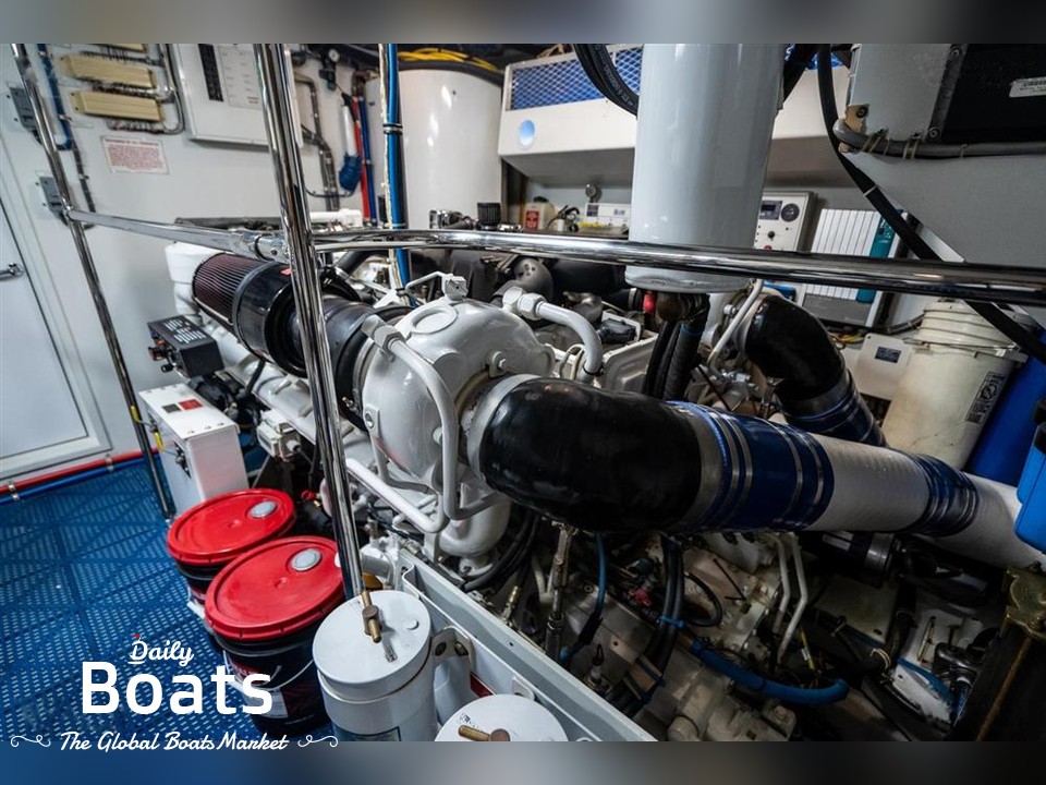 2002 Hatteras Yachts Sport Deck Motor for sale. View price, photos and ...