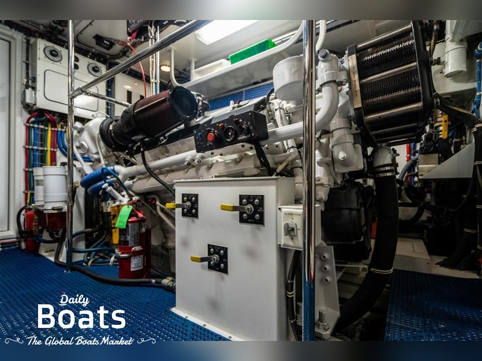 2002 Hatteras Yachts Sport Deck Motor for sale. View price, photos and ...