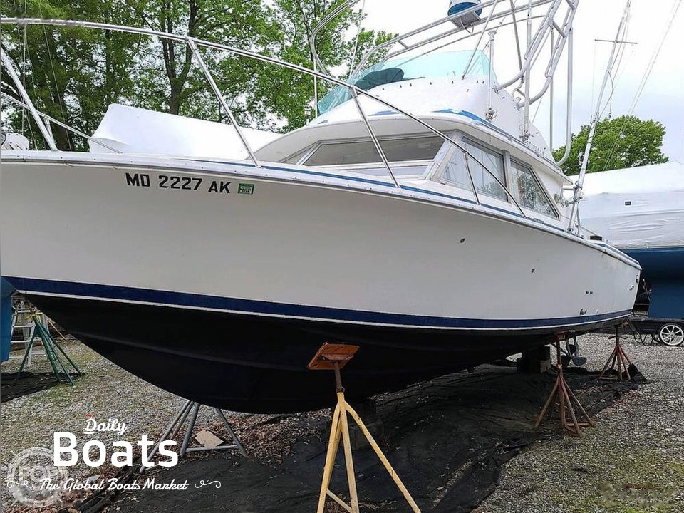 1983 Bertram Yachts Flybridge Cruiser te koop. Bekijk prijs, foto's en ...