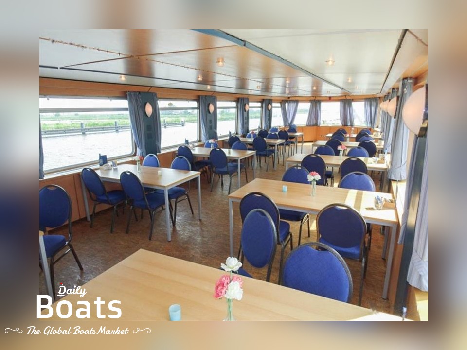 1969 Commercial Boats Day Passenger Ship 120 Pax / Live Aboard Barge ...