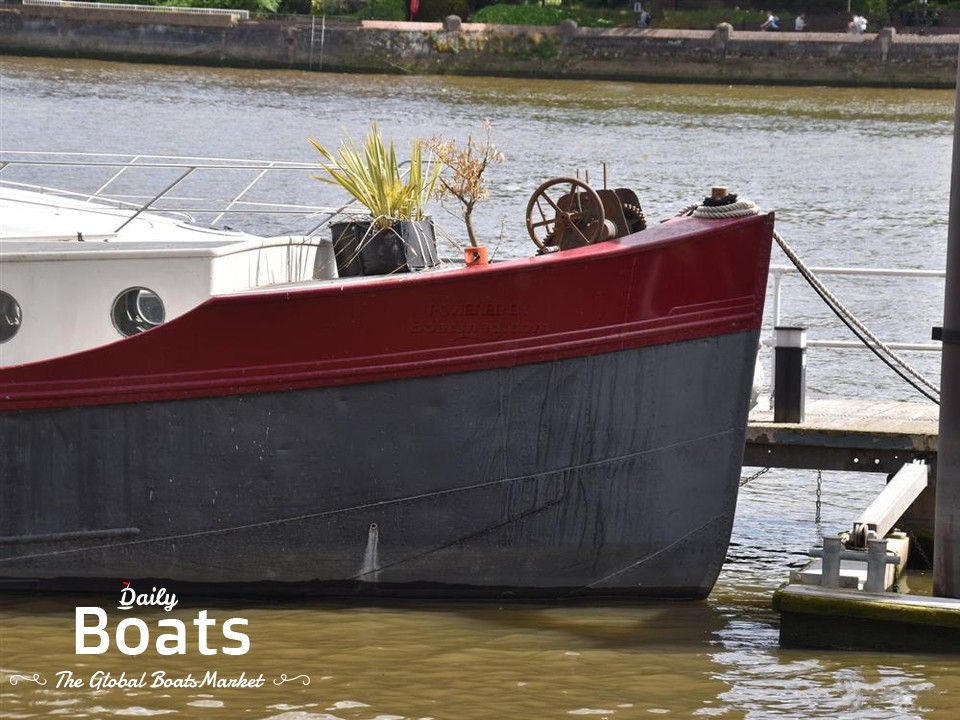 1930 Houseboat Dutch Barge 20M With London Mooring for sale. View price ...