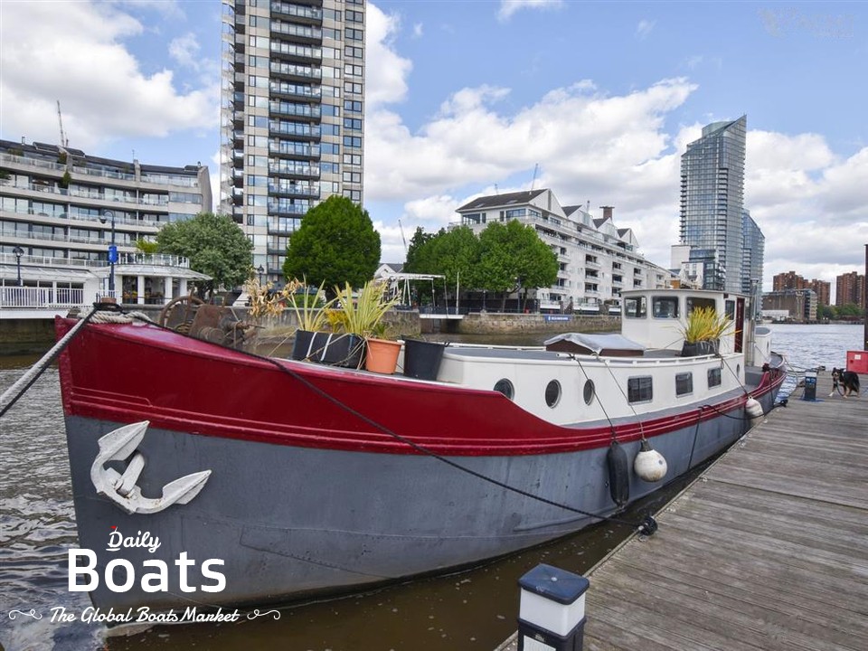 1930 Houseboat Dutch Barge 20M With London Mooring for sale. View price ...
