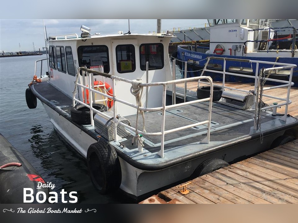1989 Monark 28' Twin Screw Work Boat for sale. View price, photos and ...