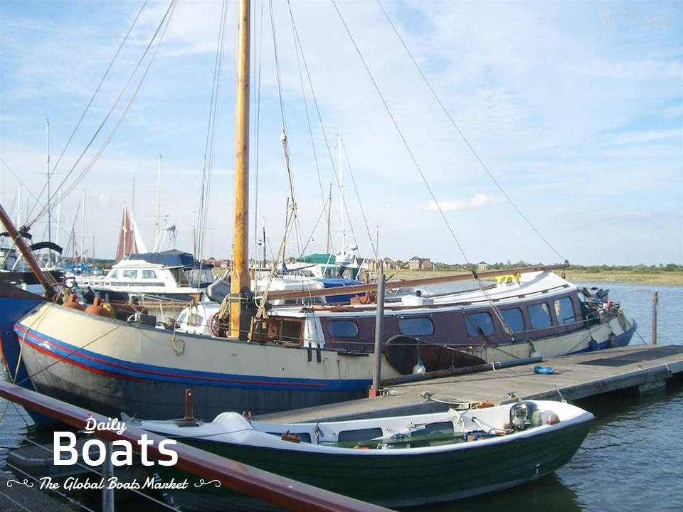 1902 Tjalk 17M Dutch Motor Sailing Barge for sale. View price, photos ...