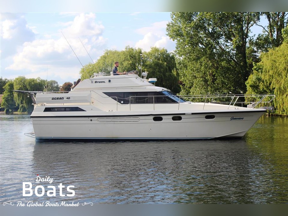 1989 Broom Ocean 40 for sale. View price, photos and Buy 1989 Broom ...