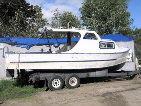 1995 Custom Built 1976/1995 26' X 8' X 28" Steel Work Boat for sale ...