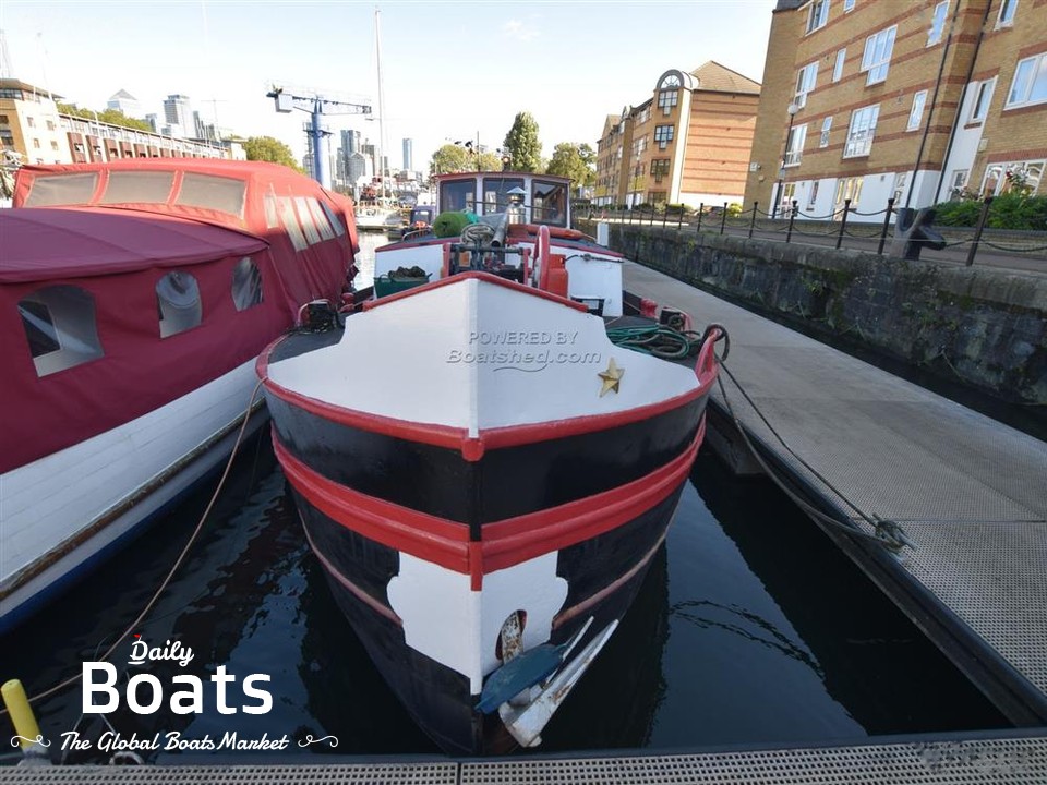 1922 Houseboat Dutch Barge 17M With London Mooring for sale. View price ...