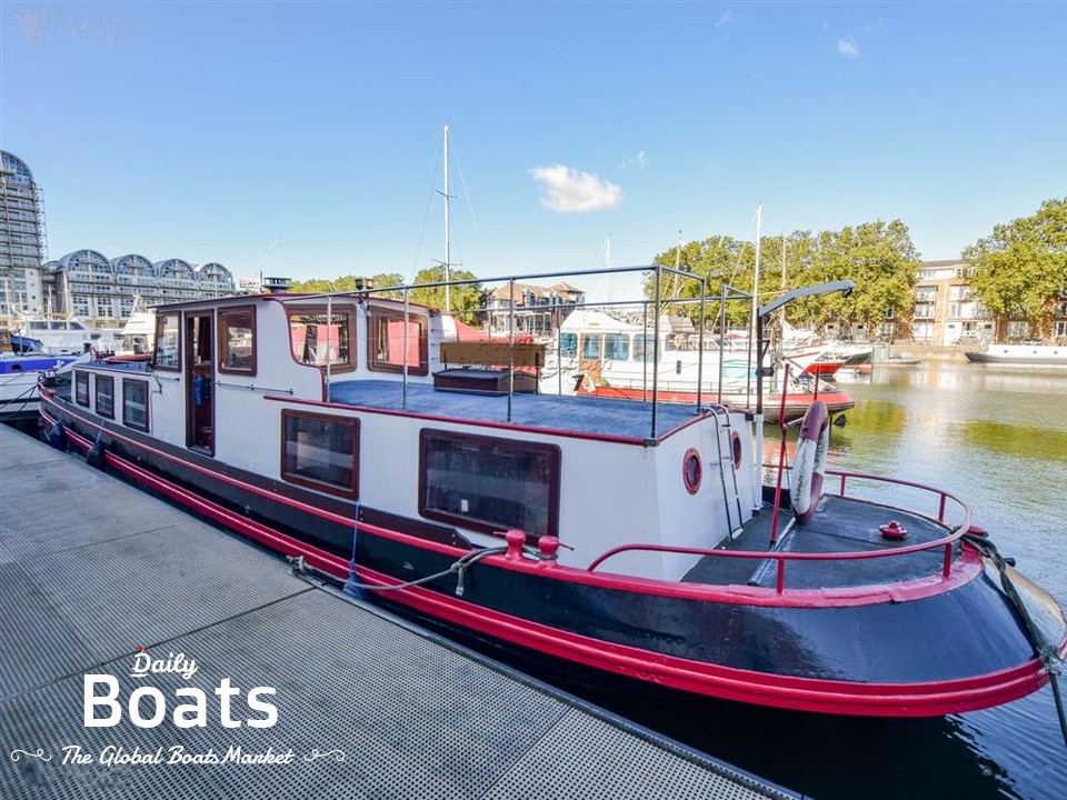 1922 Houseboat Dutch Barge 17M With London Mooring for sale. View price ...
