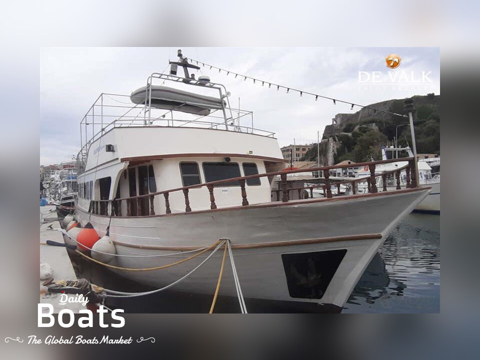 1966 Psaros Aegean Caique Day Passenger Boat for sale. View price ...