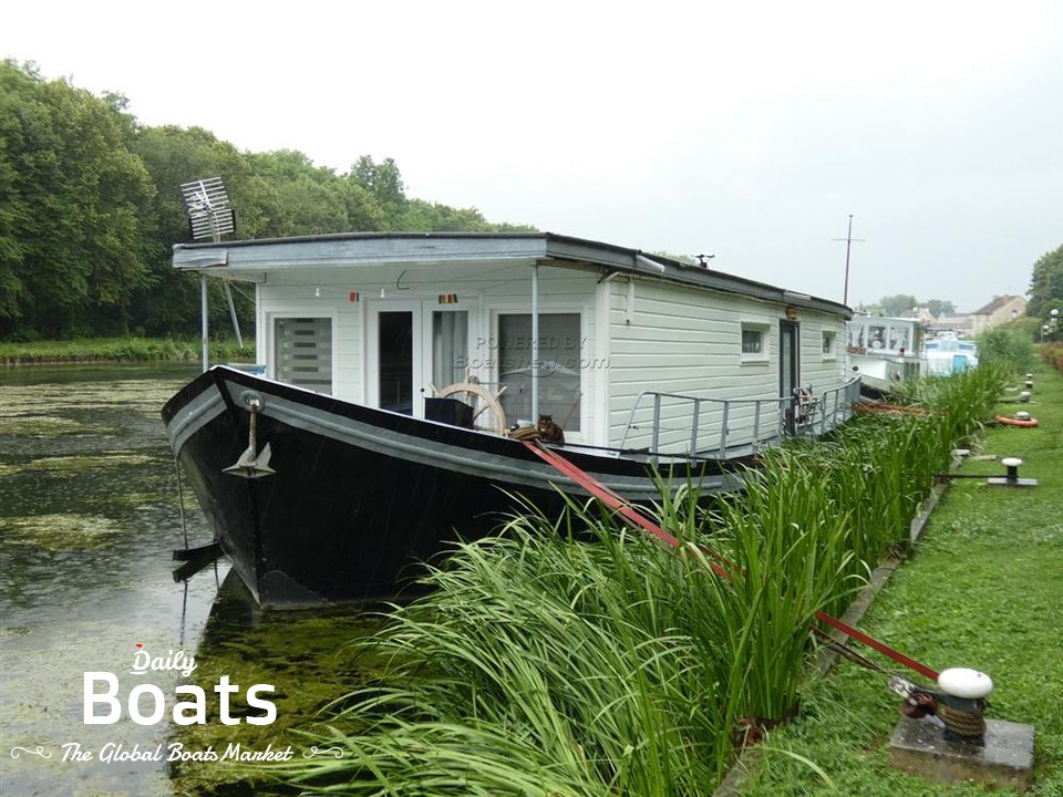 Houseboat dutch barge conversion for sale - Daily Boats