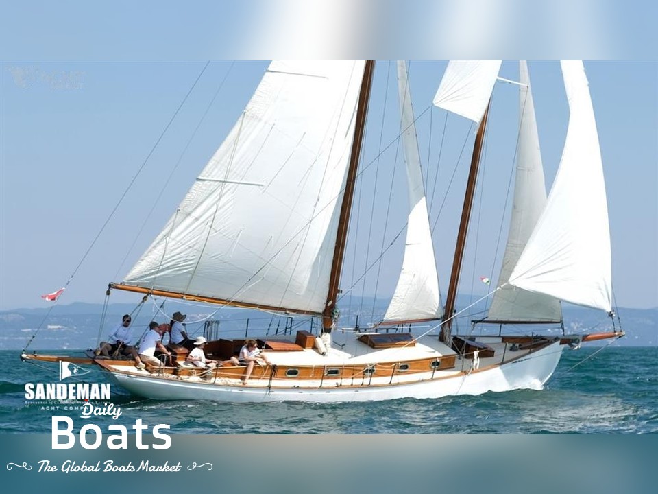 1934 Ellis Brothers of South Gate Edson B. Schock Staysail Schooner for ...