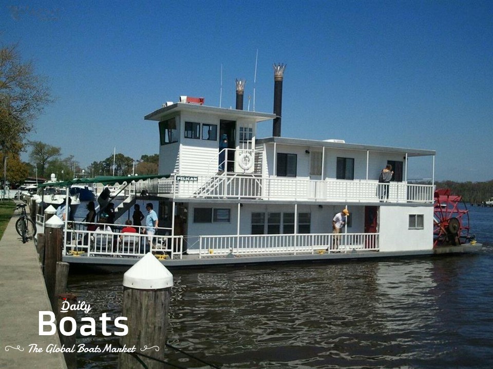 1991 Houseboat Custom Paddle Wheeler for sale. View price, photos and ...