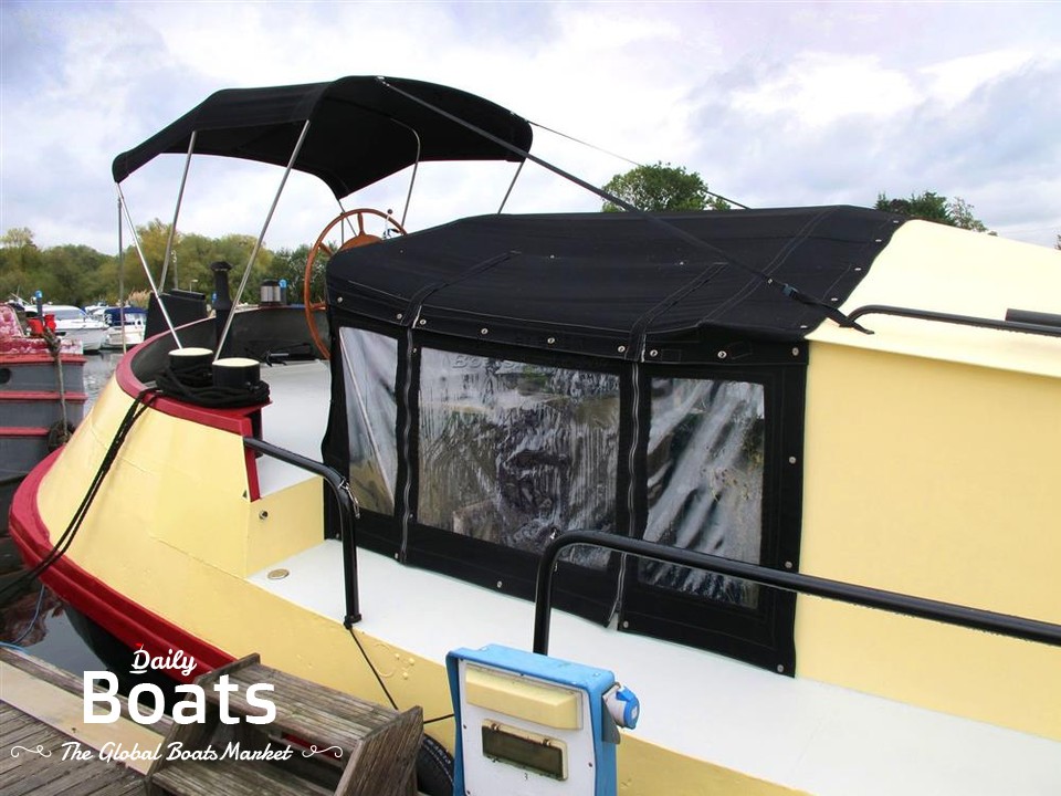 1898 Houseboat Dutch Barge 23M With London Mooring for sale. View price ...