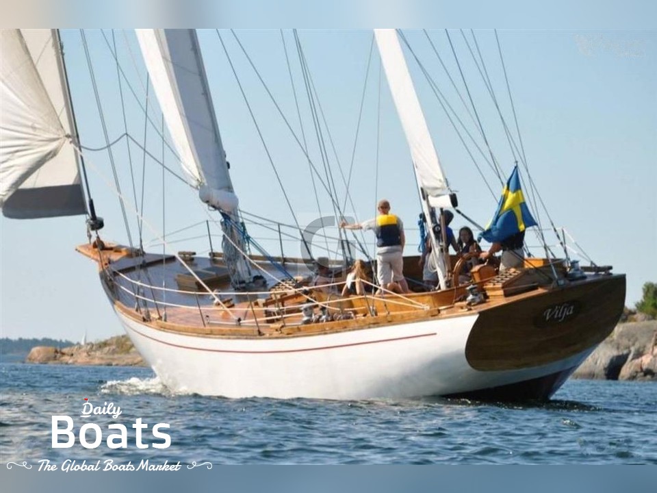 2010 Bengt Romell 20M Traditional Swedish Wooden Ketch te koop. Bekijk ...