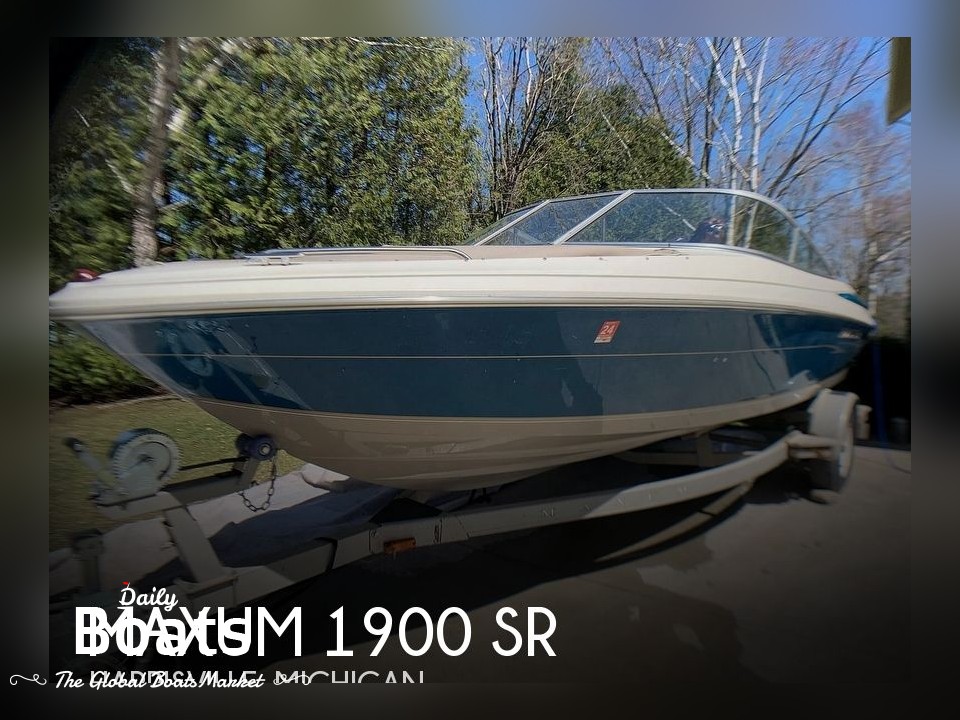 1998 Maxum 1900 Sr for sale. View price, photos and Buy 1998 Maxum 1900 ...