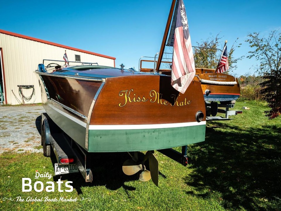 1930 Gar Wood Triple Cockpit Roundabout for sale. View price, photos ...