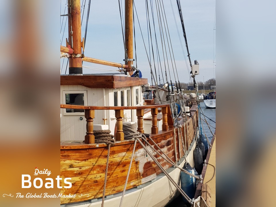 2001 Custom built/Eigenbau Classic Two Mast Sailing Yacht Oak for sale ...