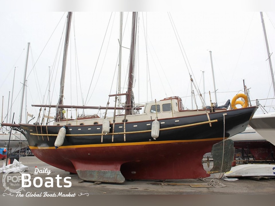 1986 Custom built/Eigenbau Hans Knoll 46 Schooner for sale. View price ...