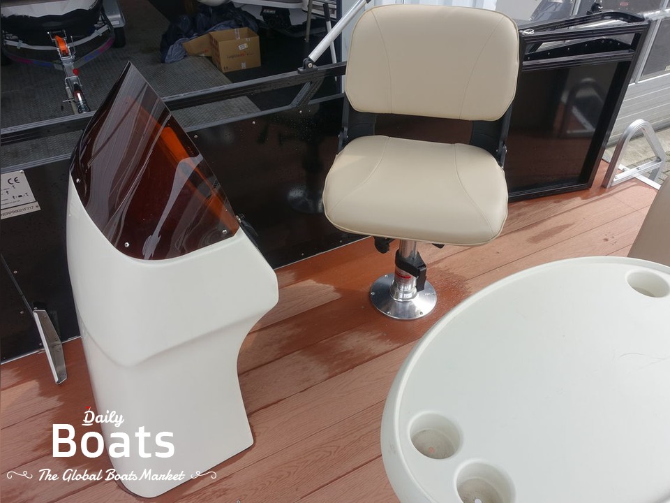 2017 Trident Aluminium Boats Sunner 580 - Nieuw - Pontoonboot Inc. 9 ...