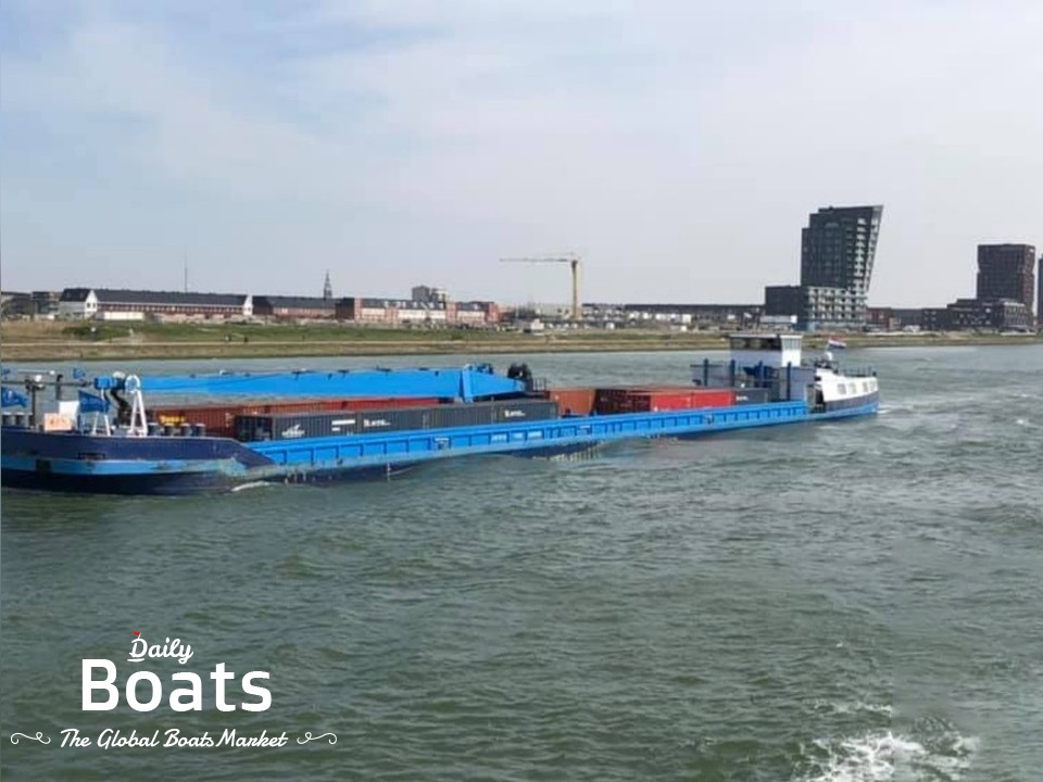 2005 Custom built/Eigenbau Used Inland Container Barge for sale. View ...