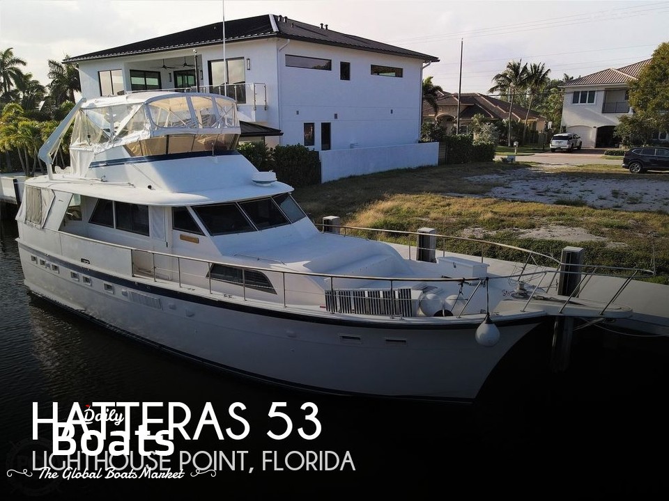 1978 Hatteras 53 My for sale. View price, photos and Buy 1978 Hatteras ...